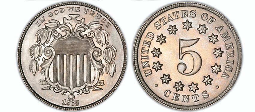 Five Cents - Nickel - Harford Coins